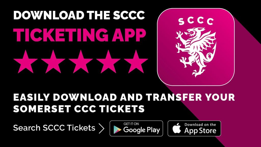 SOMERSET CCC LAUNCH NEW TICKETING APP - Somerset